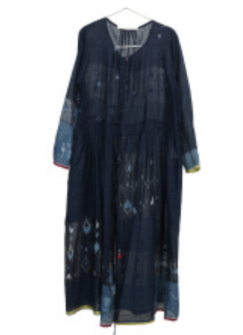 Injiri | Artisanal Handwoven Dresses | India in Balmain