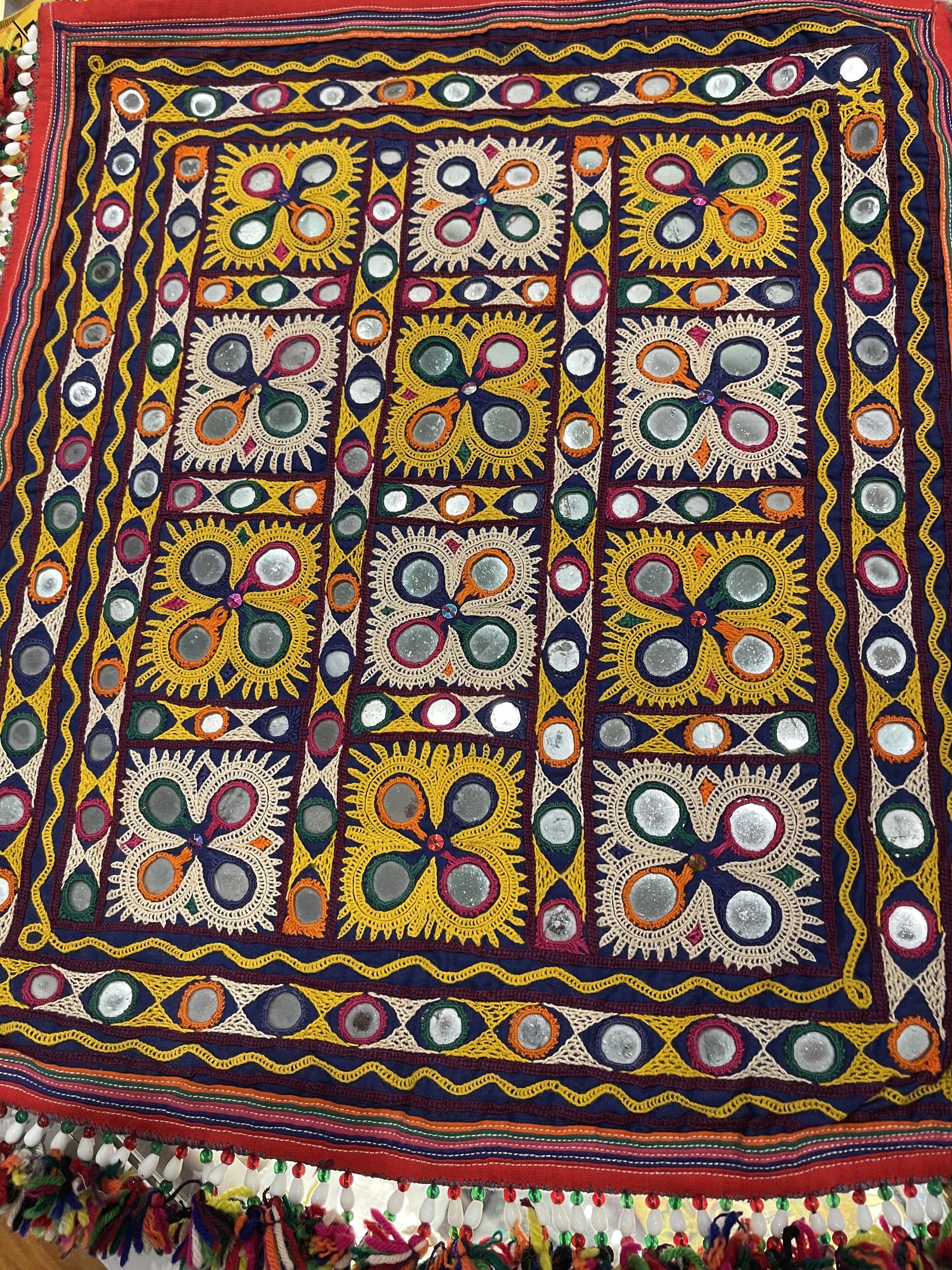 INDIA in BALMAIN ⎢Kutch Theli Bag